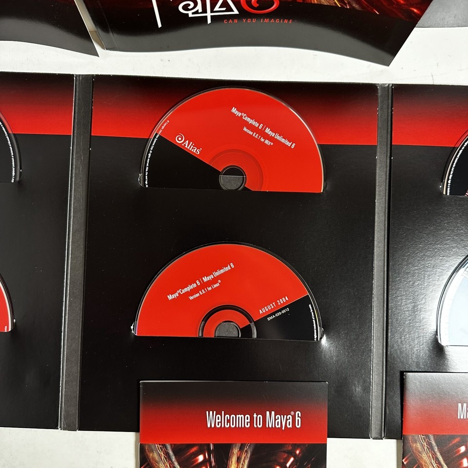 Alias Maya 6 Complete Box Set Win Xp Software | eBay