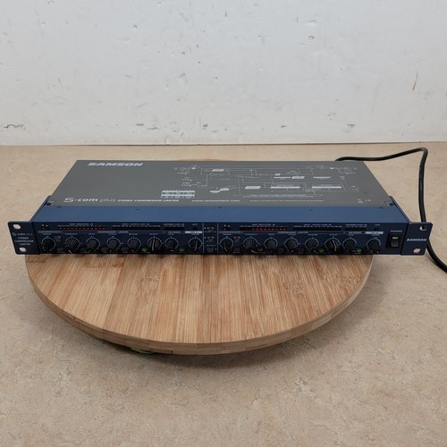 Samson S.com Plus Stereo Compressor Limiter | eBay