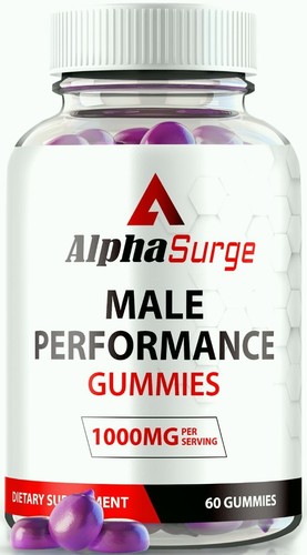Alpha Surge for Men, AlphaSurge Maximum Strength Performance Gummies ...