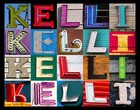 KELLI Name Poster featuring photos of actual sign letters | eBay