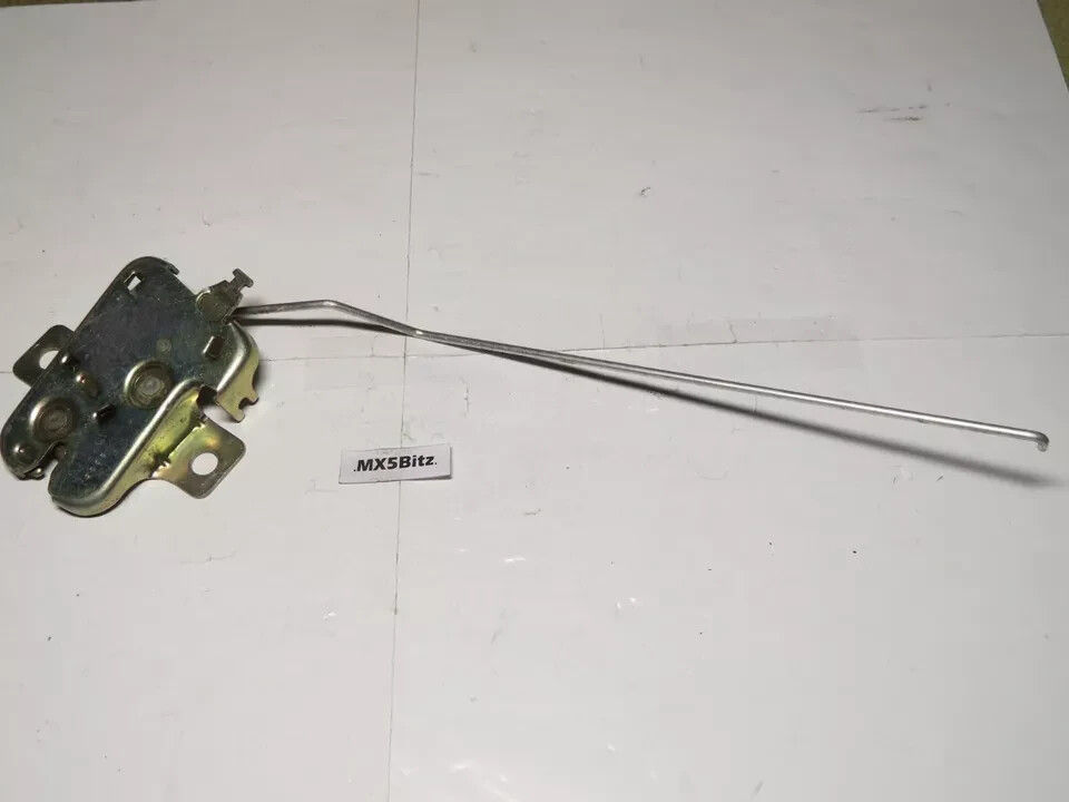 MX5 MK1 BOOT CATCH MECHANISM EUNOS LOCK VERY GOOD WITH BAR IF REQUIRED ...