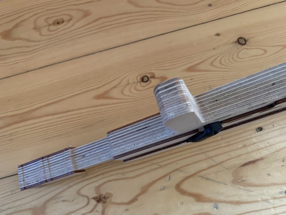 Cadet GP Rifle Dummy Rifle L98 A2 Detailed Training Wooden | eBay UK