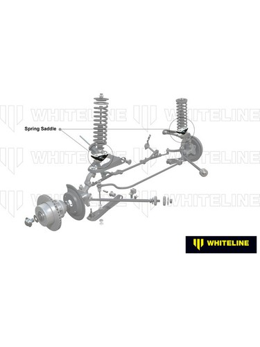 Whiteline Front Spring Saddle fits Ford Falcon 4.1 XC Combi Van 250ci ...