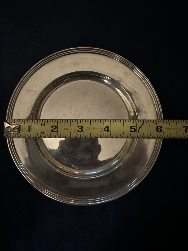 International Sterling Silver Bread Plates 6" (lot of 3, 9.4 oz) | eBay