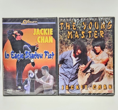 Jackie Chan The Young Master (DVD, 1980) & In Eagle Shadow Fist (DVD ...