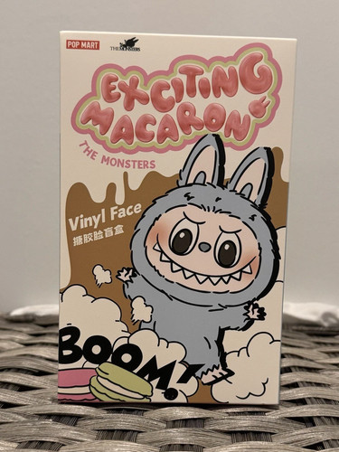 Labubu AUTHENTIC The Monsters Exciting Macaron Vinyl Plush (1 blind box ...