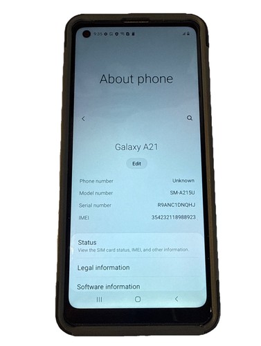 Samsung Galaxy A21 SM-A215U 32GB 3GB RAM Black (Unlocked) Smartphone | eBay