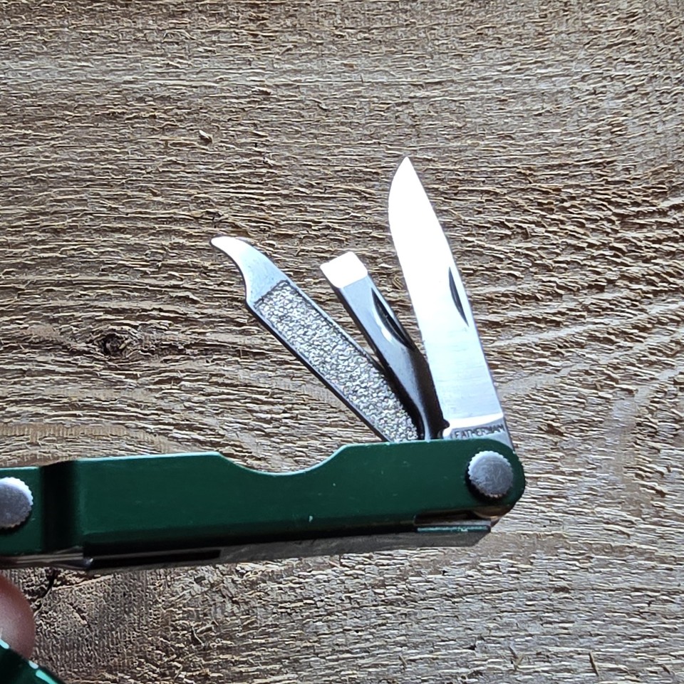 LEATHERMAN MICRA MINI SCISSORS MULTI TOOL 420HC KNIFE 64010101K GREEN ...