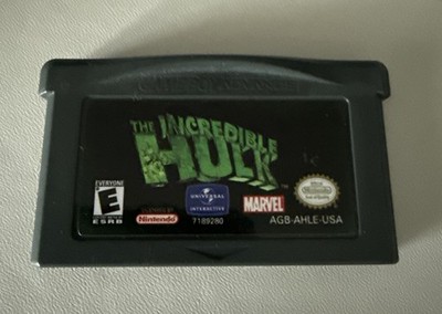 Nintendo Game Boy Advance The Incredible Hulk Authentic Tested ...