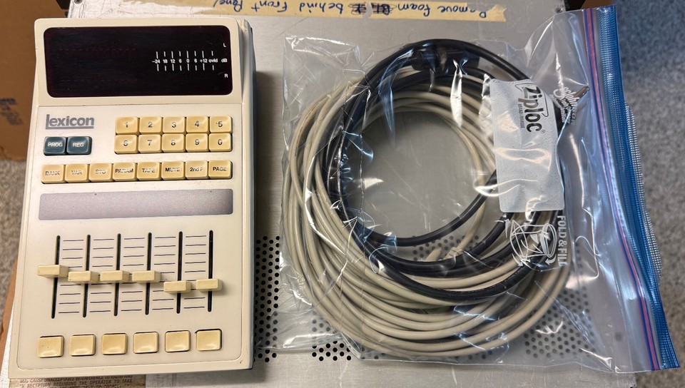 Lexicon 224XL Digital Reverb and Remote Control | eBay