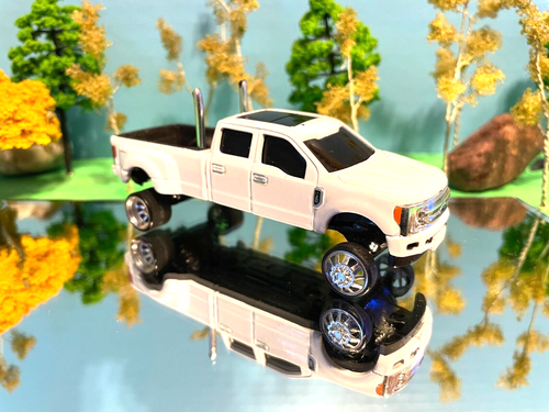 Dodge Ram, Crew Cab, G-5 Custom Lift Kit For 1/64 Scale RAZOR LOW ...