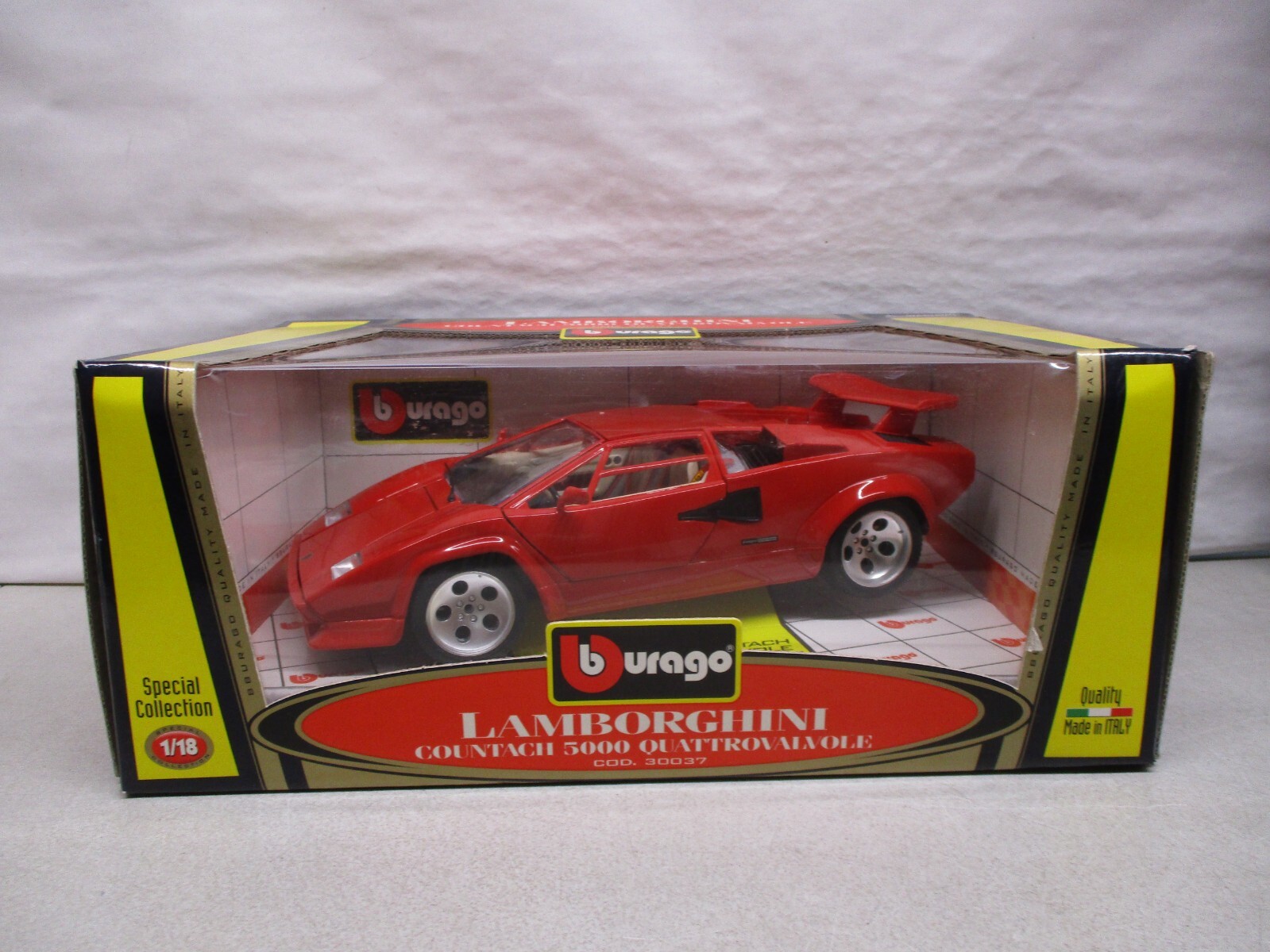 Bburago Lamborghini Countach 5000 Quattrovalvole 1/18 | eBay