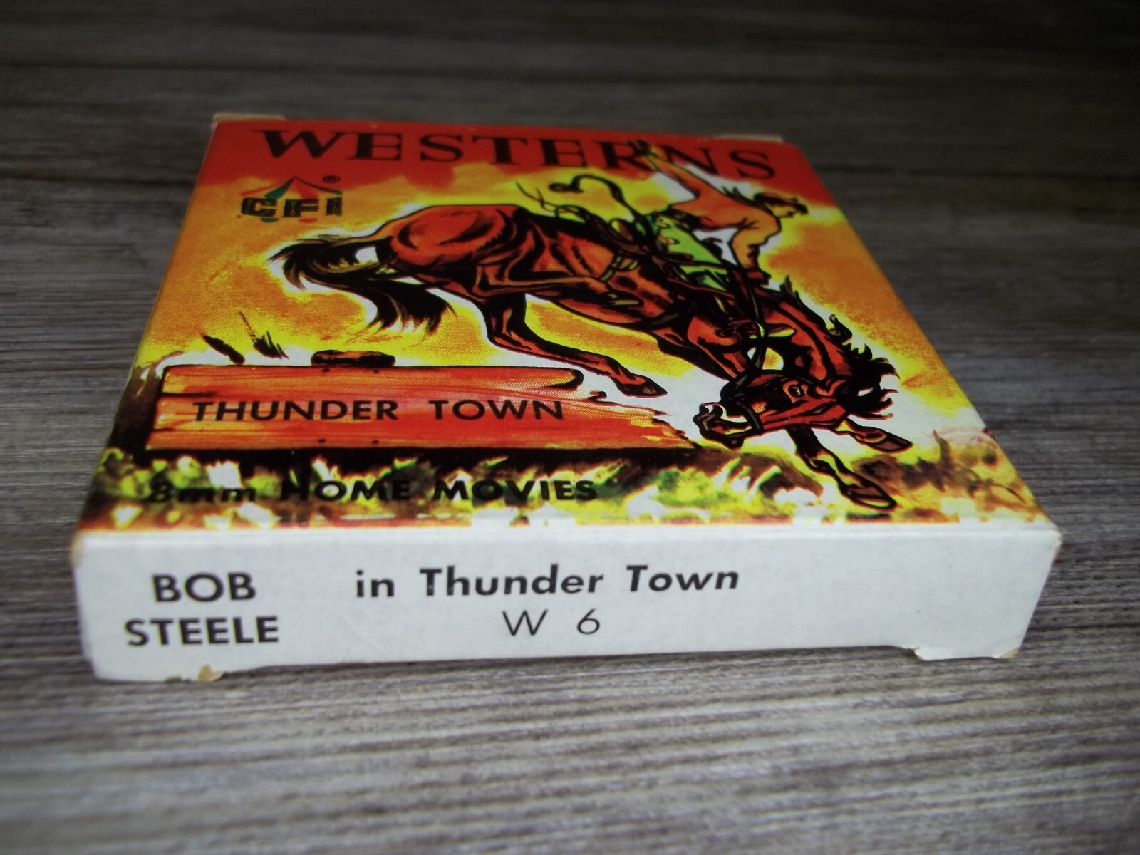 Vintage8mm movie of Bob Steele in the movie Thunder town in original box Z41 | eBay