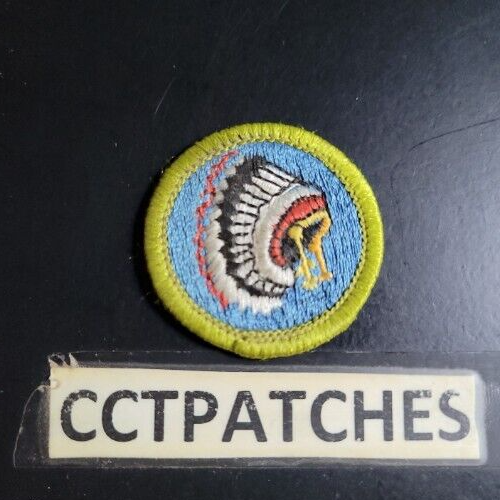BSA INDIAN LORE MERIT BADGE BOYS SCOUT PATCH | eBay