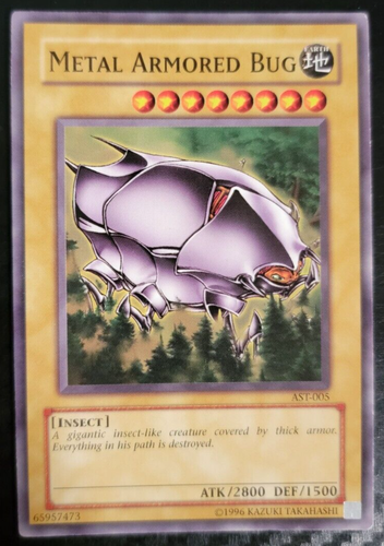 Yu-Gi-Oh TCG - Metal Armored Bug - AST-005 | eBay