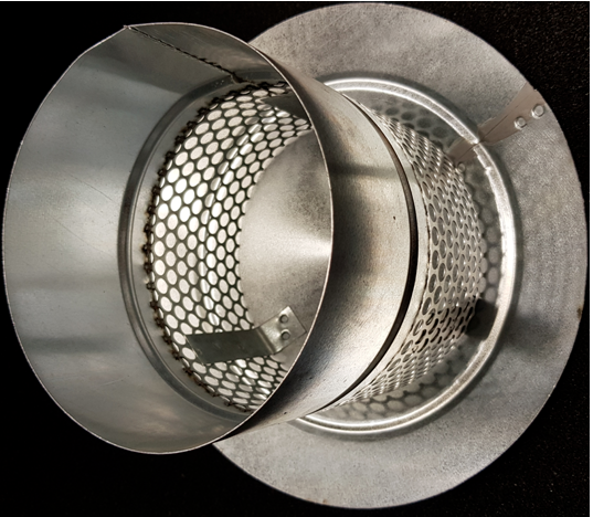 Roof Cowl & Mesh, Chinamans Hat, Rain Cap, Woodburner Chimney, Top Hat ...