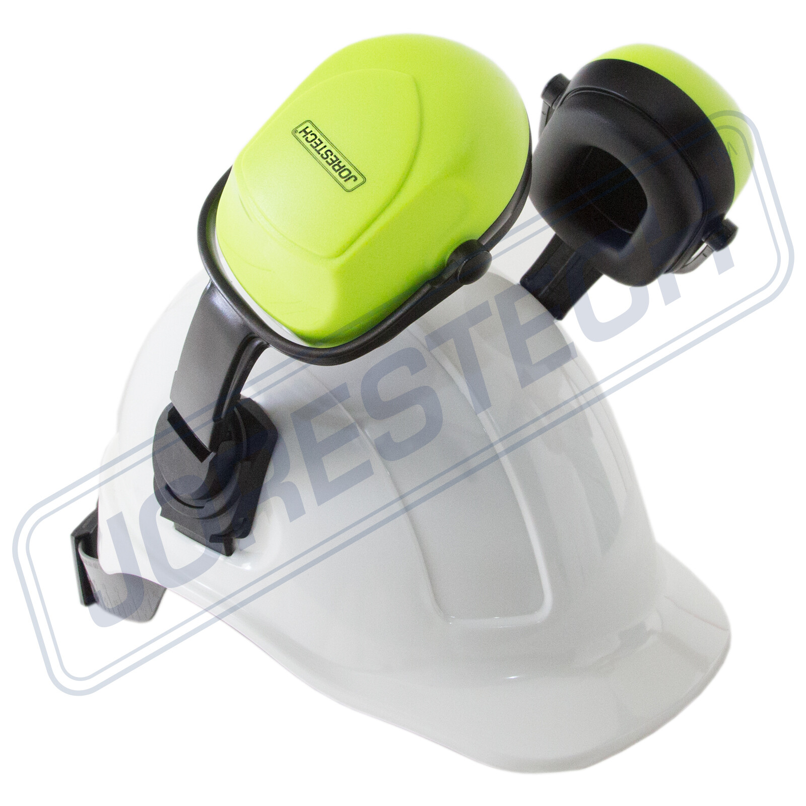 JORESTECH CLIP ON EAR MUFF PROTECTOR HARD HAT MOUNTING EAR MUFF NRR ...