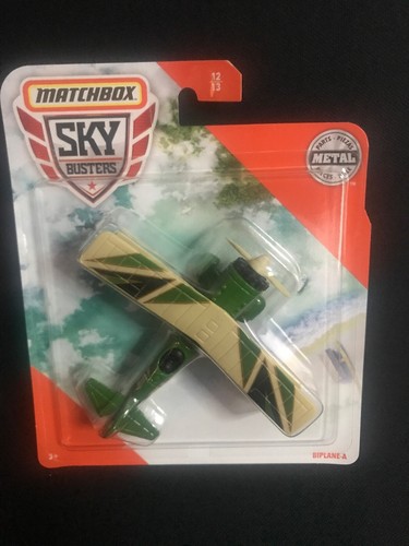 MATCHBOX Sky Busters Aircraft - BIPLANE-A / GKT59 | eBay