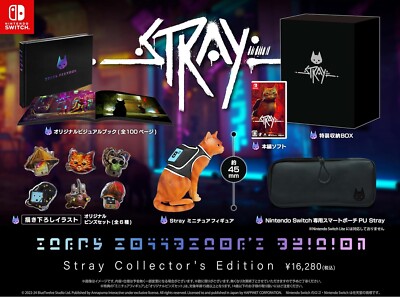 NEW Stray Collector's Edition Nintendo Switch Physical disc ver | eBay