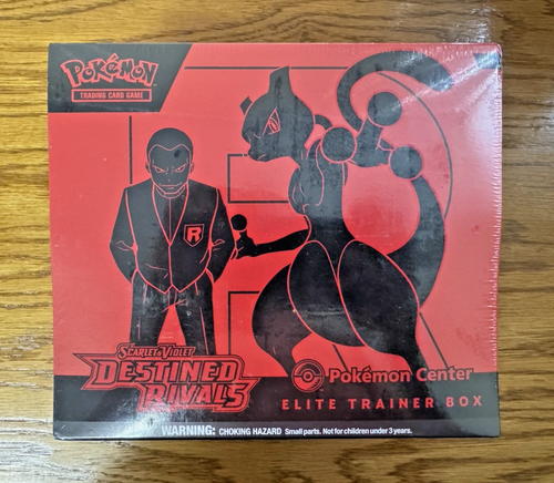 IN-HAND! Pokemon Center EXCLUSIVE Destined Rivals ETB Elite Trainer Box ...