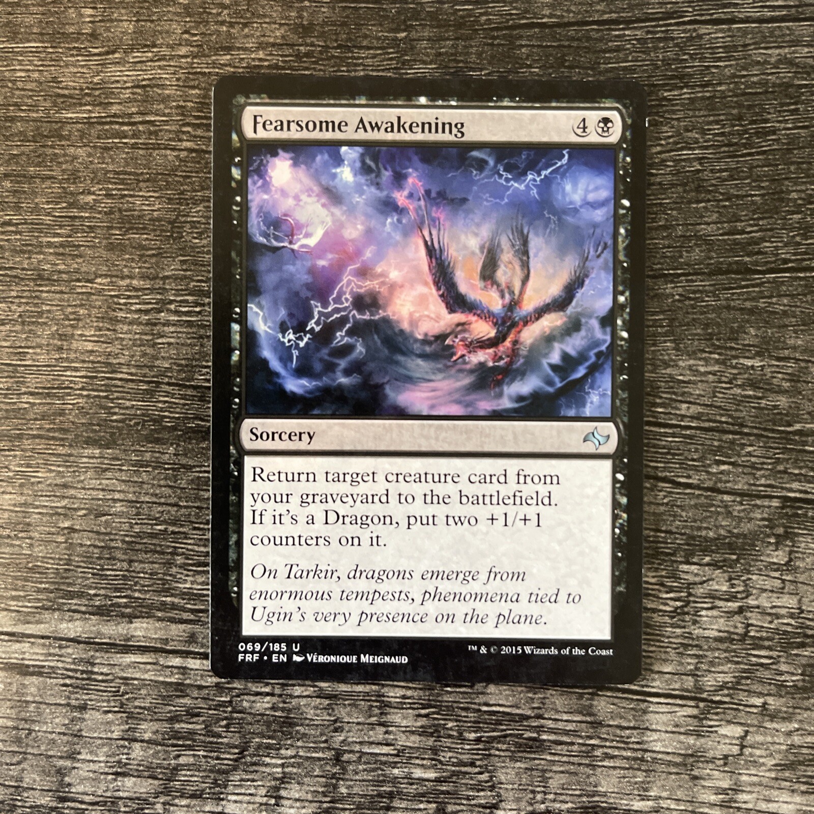 MTG 1x Fearsome Awakening x1 LP Fate Reforged | eBay