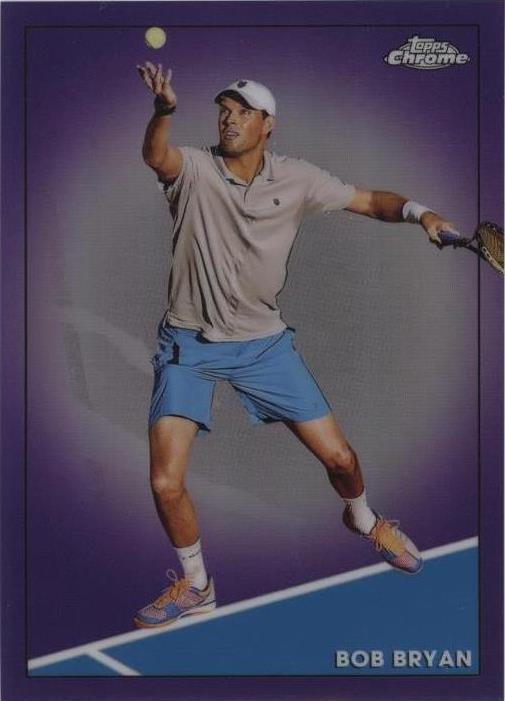 2021 Topps Chrome - Bob Bryan #9 Purple Refractor /199 for sale online ...