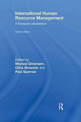 International Human Resource Management: A European Perspective by Paul ...