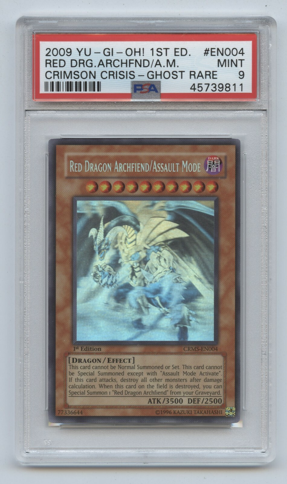 Red Dragon Archfiend Assault Mode Ghost