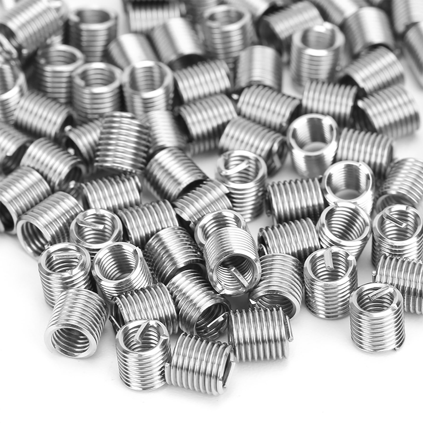 (2D)100Pcs Thread Inserts Stainless Steel Thread Reducing Nut ...
