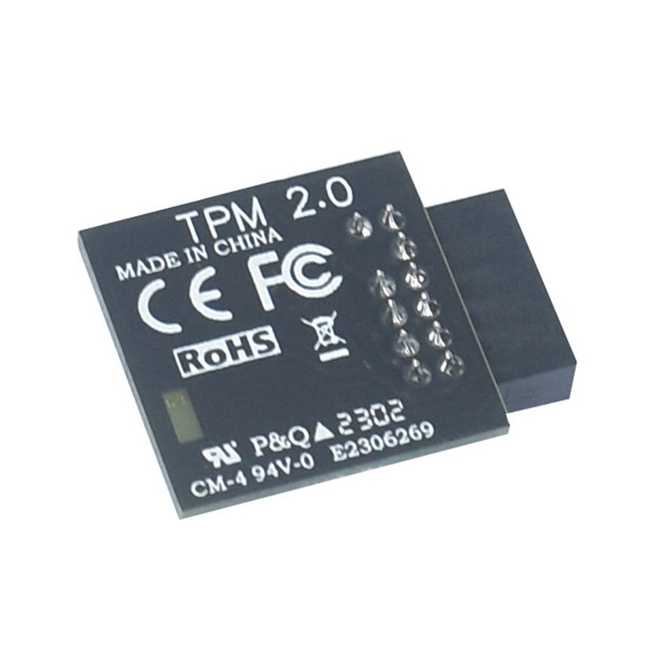 TPM 2.0-Verschlüsselungssicherheitsmodul TPM MS-44462-SPI 12-Poliges ...