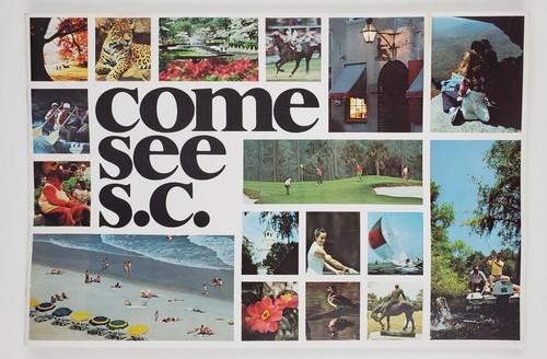 1981 South Carolina SC Tourist Vacation Guide Tourism Regions Vintage ...