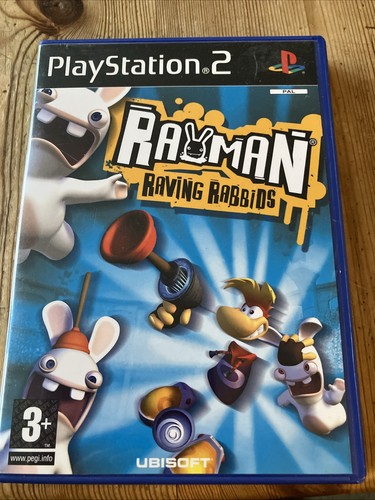 Rayman Raving Rabbids Playstation PS2 Party Compilation Video Game ...