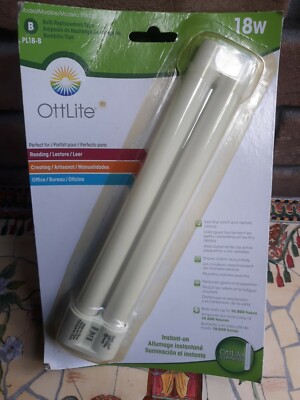 New Ottlite Replacement Bulb Model T18330 Type B PL18-B 18 Watt ...