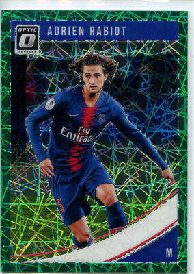 2018-19 Donruss Optic GREEN VELOCITY #55 Adrien Rabiot - PSG #77/200 | eBay