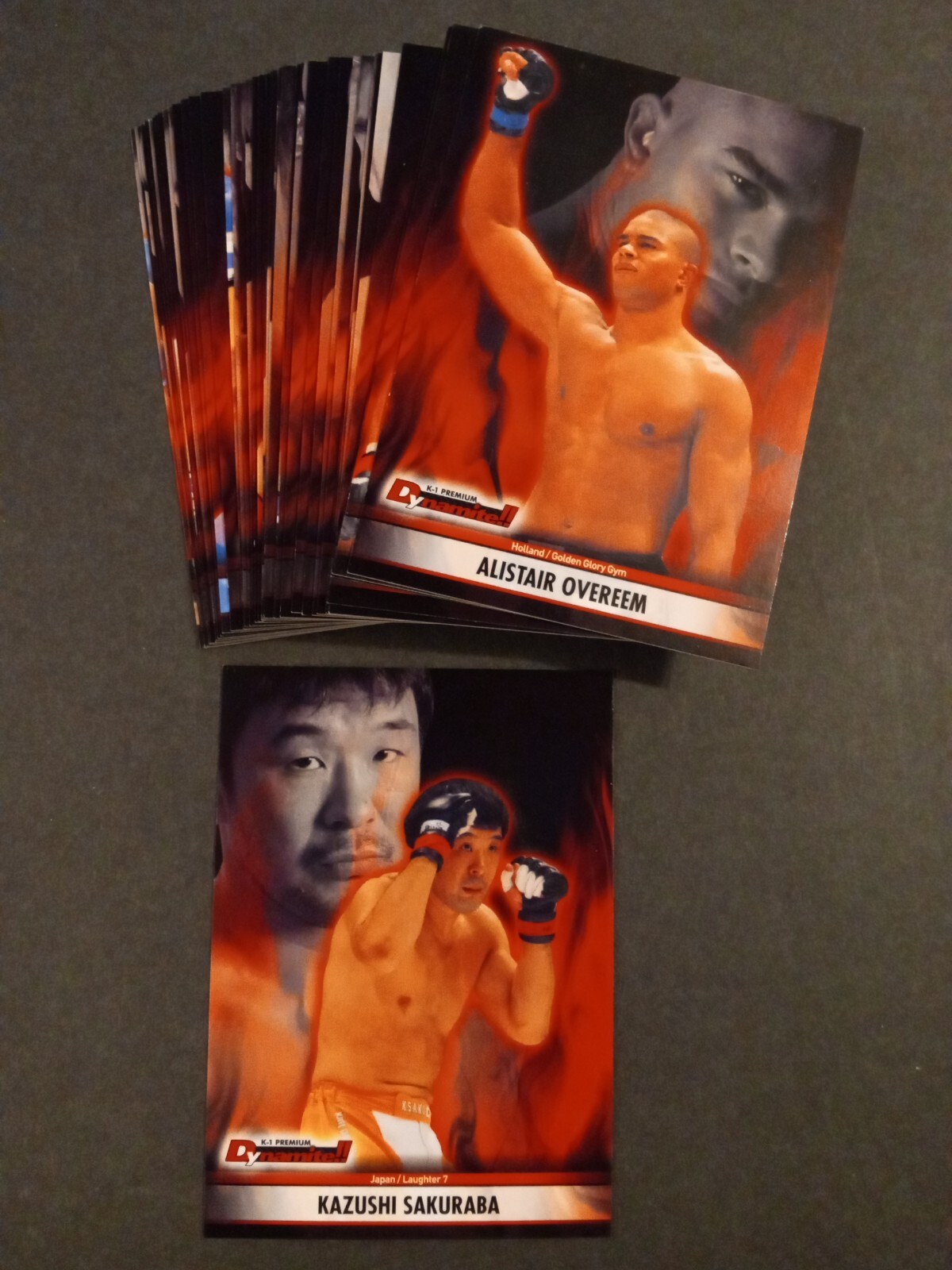 2008 K-1 Premium Dynamite!! Kickboxing Card Set UFC & MMA legends lot ...