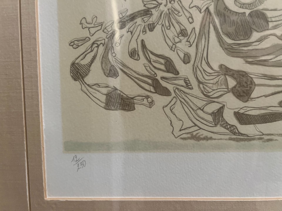 SALVADOR DALI "Explosive Madonna" 1951 Framed Limited Edition Large ...