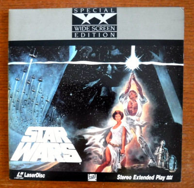 Vtg 1992 STAR WARS Special Widescreen Edition Laserdisc Lucasfilm Episode IV | eBay