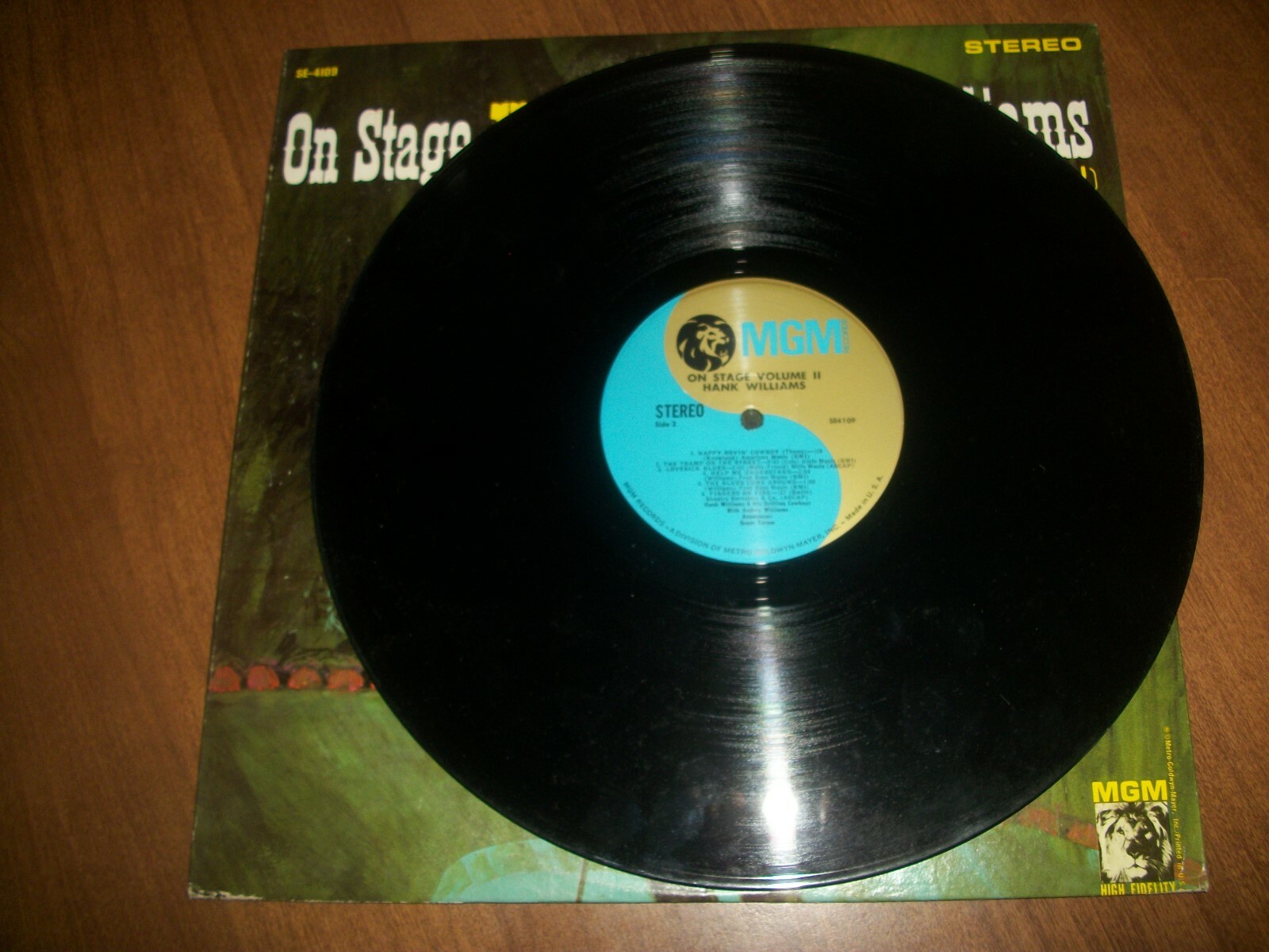 HANK WILLIAMS --ON STAGE VOLUME 2 (Live Performance)--VINYL ALBUM | eBay