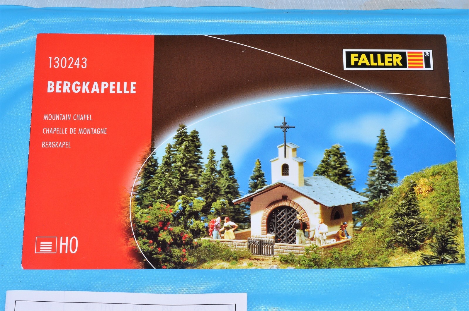 HO Scale Faller 130243 Bergkapelle Mountain Chapel Illuminated Pre ...
