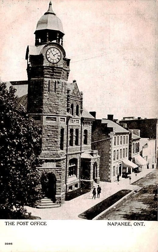 Postcard Post Office Napanee Ontario Canada | eBay