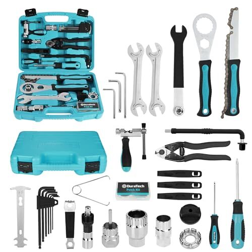 Bike Repair Kit, 40PC Bicycle Tool Kit with Carry Case, Bike ...