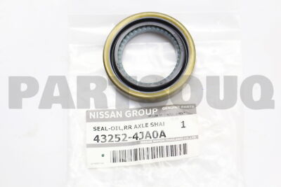 432524JA0A Genuine Nissan SEAL OIL,REAR A 43252-4JA0A | eBay