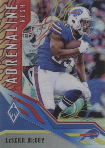 2018 Panini Phoenix - Adrenaline Rush Color Burst #19 LeSean McCoy for ...