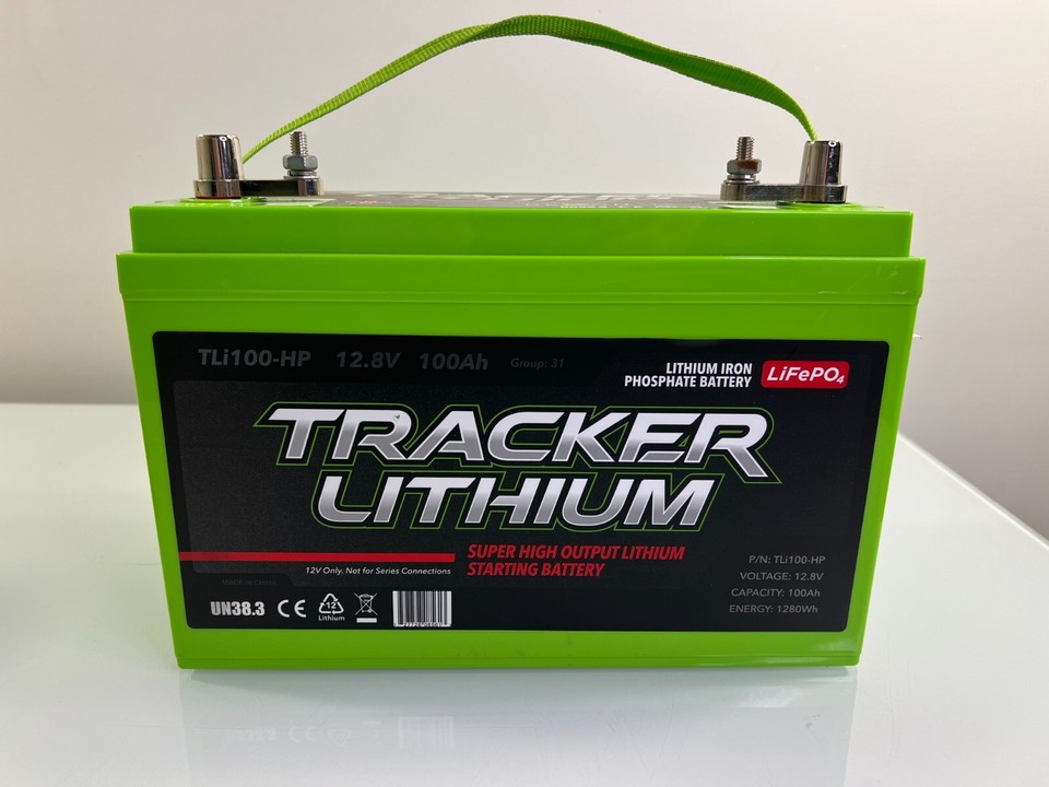 TLi100-HP Tracker Lithium Super High Output Deep Cycle Battery 12.8v ...