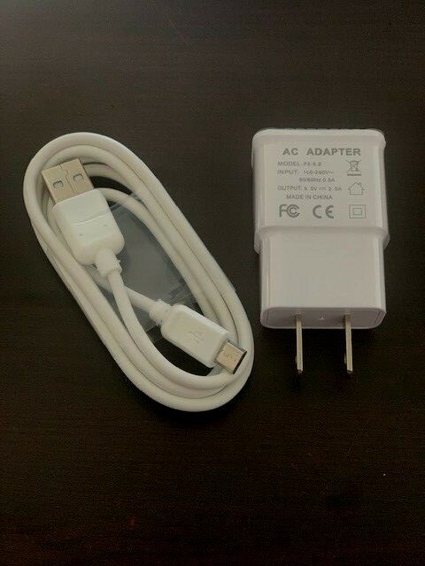 New Generic White 2 AMP Micro USB Charger Samsung Android Cellphone ...