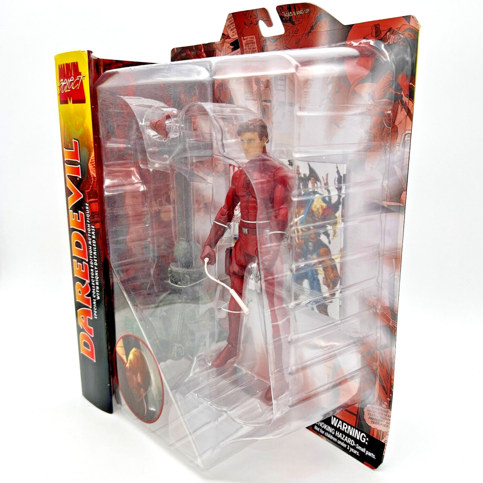 Diamond Select Marvel Comic DAREDEVIL Unmasked Variant Edition Action ...