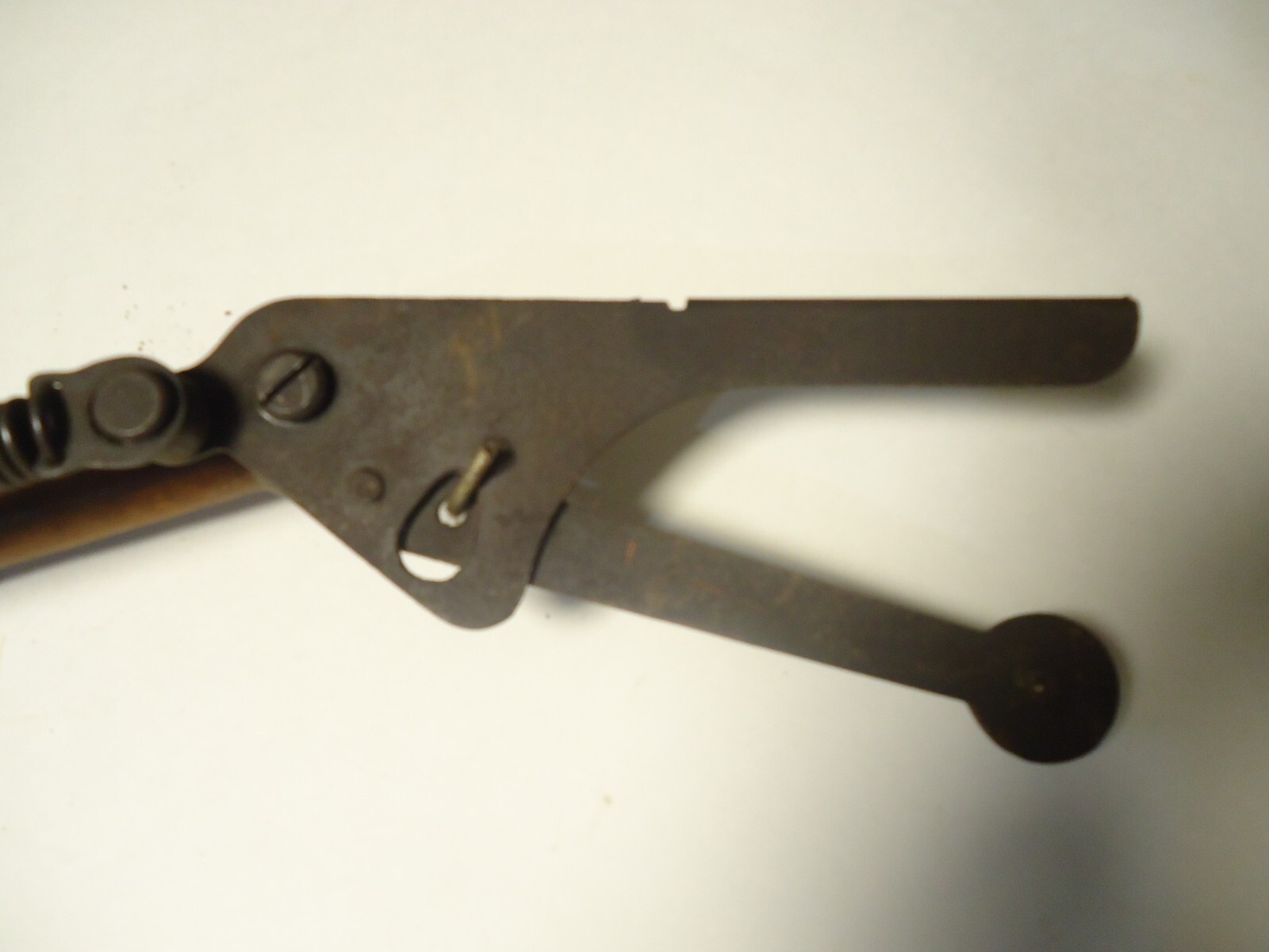 Vintage Clay Pigeon Skeet Hand Held Thrower with 13" Wood Handle | eBay