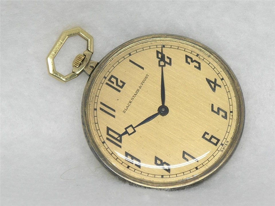 NEAR MINT 19 JEWEL 42MM SOLID 18K TOP GRADE TOUCHON GENTS POCKET WATCH ...