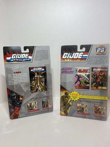 GI JOE 25th Anniversary Comic Pack Destro and CPL. Breaker New With ...