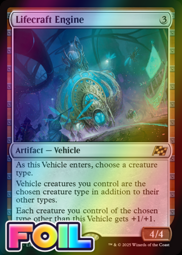 x1 Lifecraft Engine DFT Aetherdrift MTG 234 FOIL RARE M/NM 1x | eBay